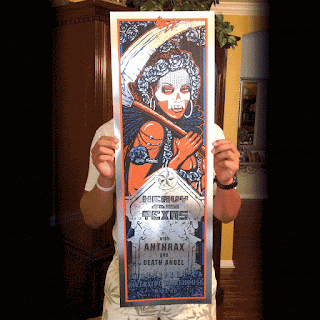 INSIDE THE ROCK POSTER FRAME BLOG: Kyler Sharp Heavy As Texas ...