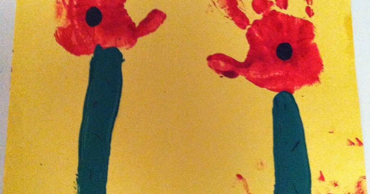 Poppy handprints