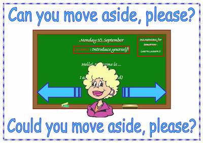 Frenchfrog's Little English Pond: Can you move aside, please? (Poster)