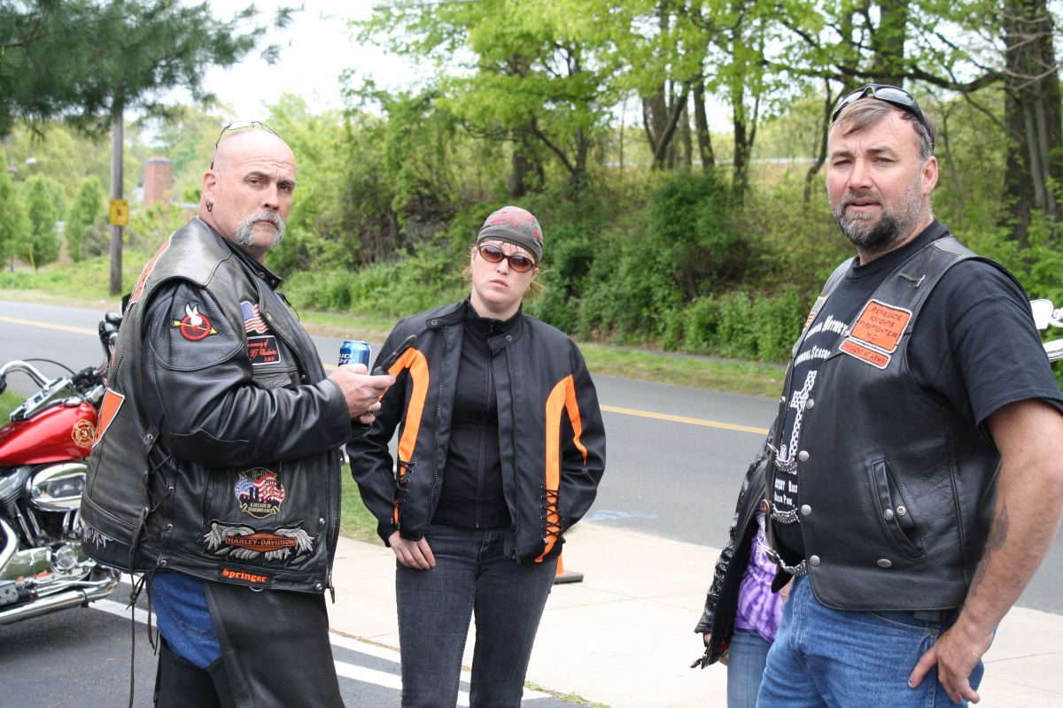 Beard in the Wind - New London MC: Renegade Knights Bike Blessing 2012