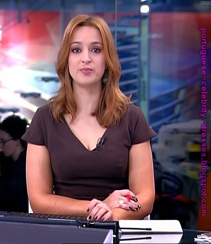 PORTUGUESE CELEBRITY DRESSES: PATRÍCIA MATOS - "DDM" - 15-1-2015