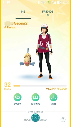 LEVEL 32 INSTINCT With Mewtwo IV 100% - GEONG GO