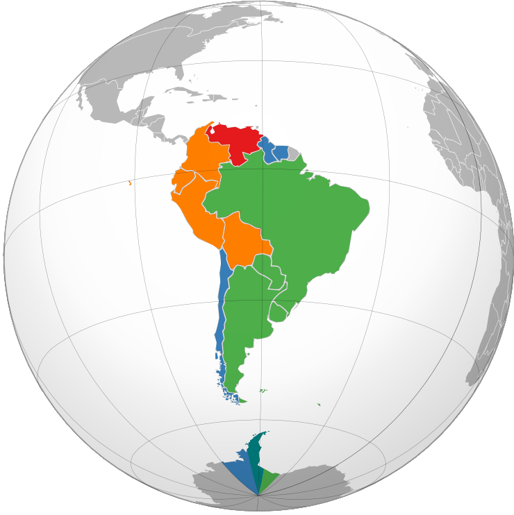 Venezuela Leaves Andean Community - Political Geography Now
