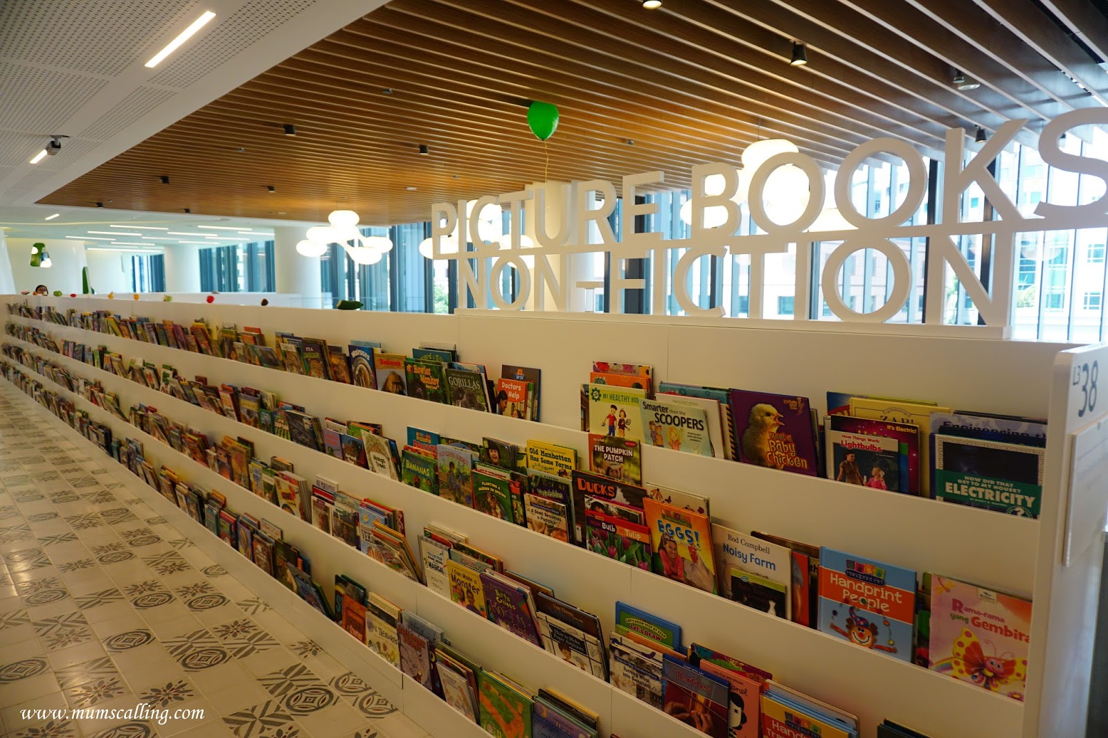 Mum's calling : Tampines Regional Library Re-opens!