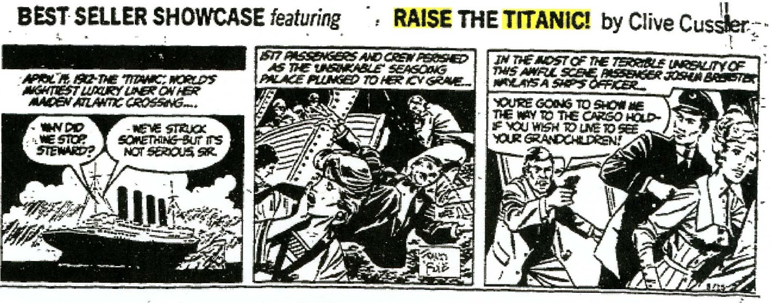 Clive Cussler Book Collecting: Movie Pictures - Raise the Titanic ...