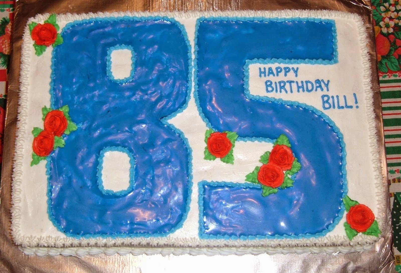 Cakes by Ruth: 85th Birthday cake