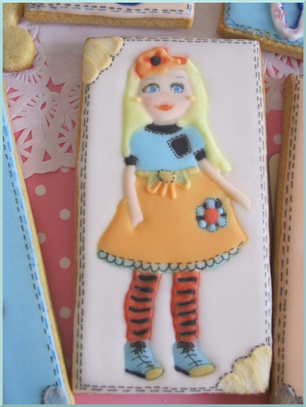 saboragalletas: GALLETAS DE LA MUÑECA NANCY