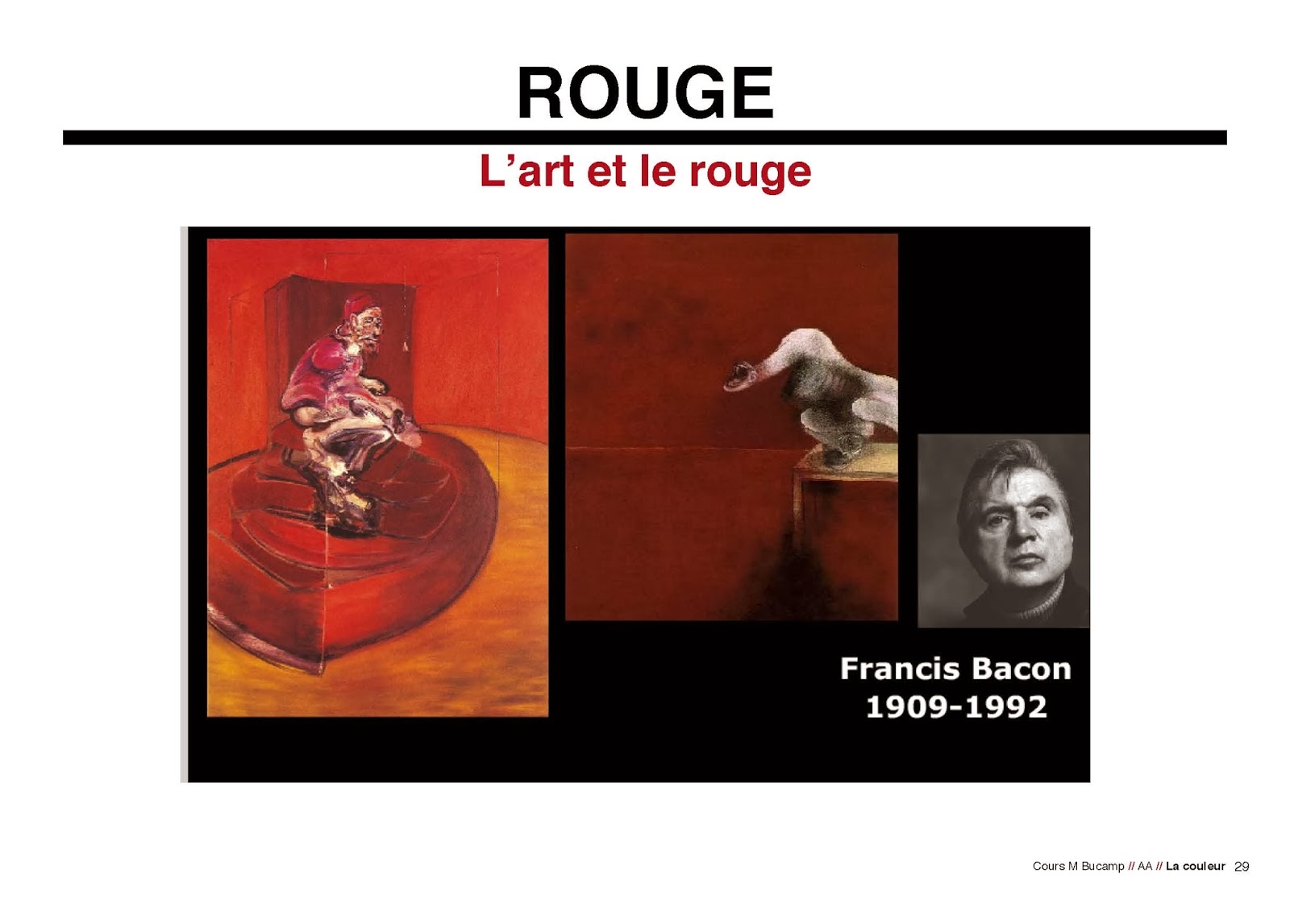 Cours d' ARTS APPLIQUES: COURS N°19 : ROUGE // Symbolique de la couleur