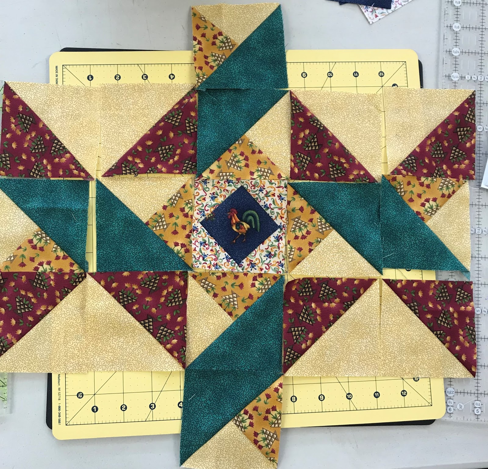 Sew'n Wild Oaks Quilting Blog: Patchwork Math Was In Session