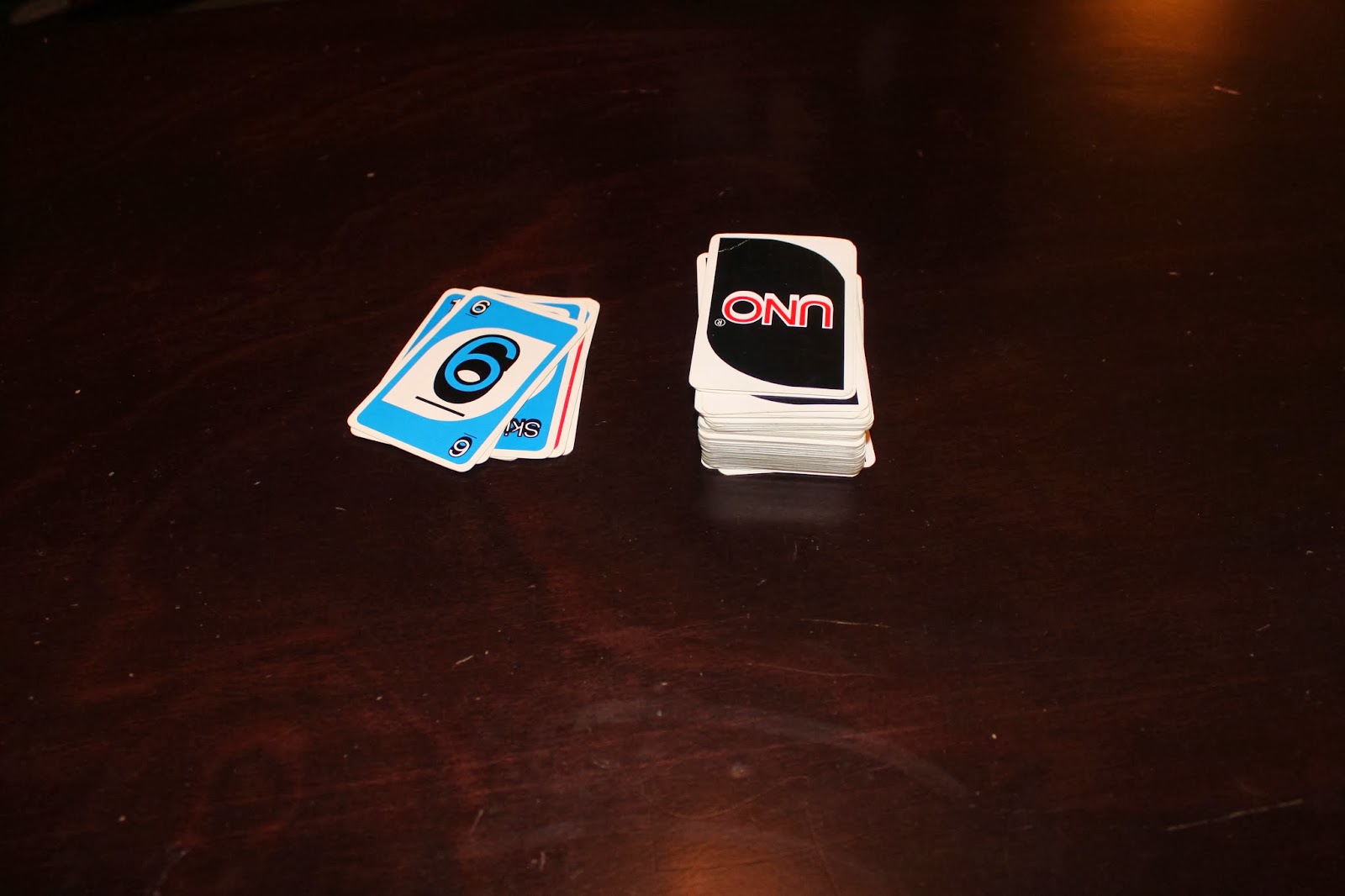 Game Trace: UNO Sample Card Play and Game Setup