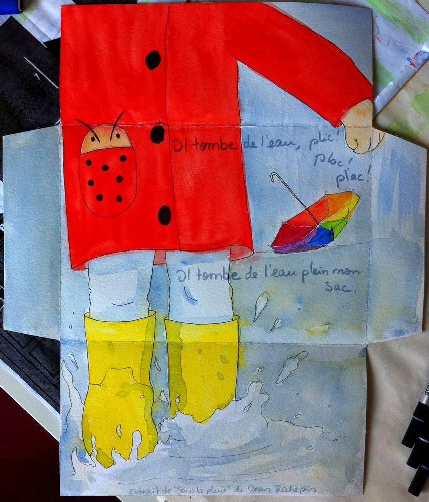 Gekritzels: February mail art