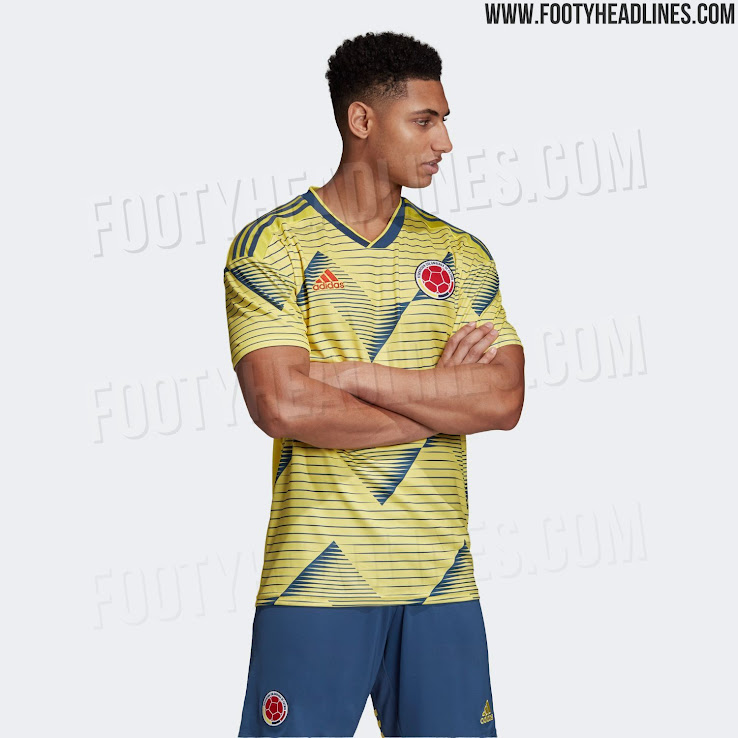 Colombia 2019 Copa America Kit Released - Footy Headlines