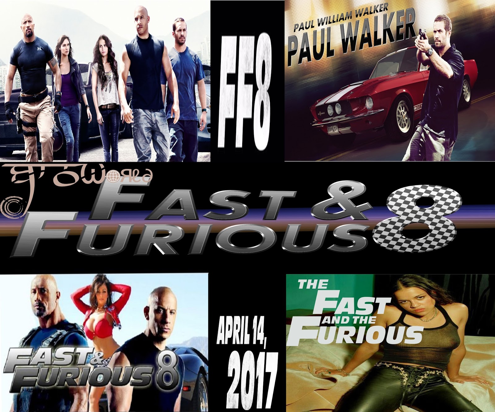 The Fast And The Furious - 8 (#F8) - The Vin Diesel Movie Trailer