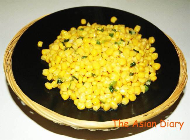 The Asian Diary: Stir-Fried Corn Local Style (Poat Chhar)