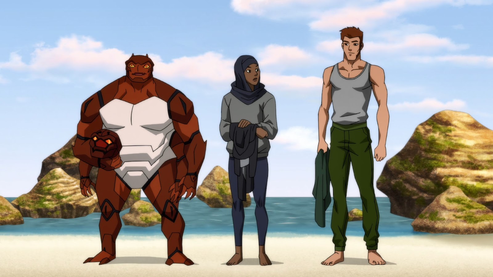 Anime Feet: Young Justice: Violet Harper (Halo)