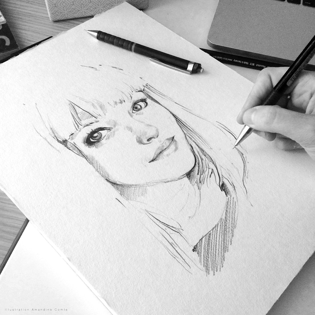 Design Stack: A Blog about Art, Design and Architecture: Ink & Pencil ...