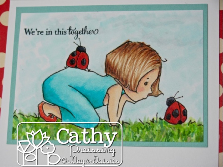 My Creative Space: A Day for Daisies - Ladybug Hello