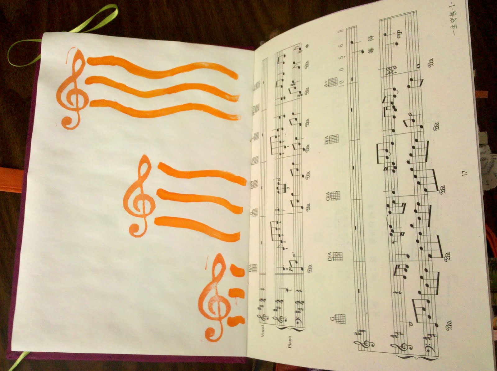 Stuff & Things: Head Start Art Journal Swap