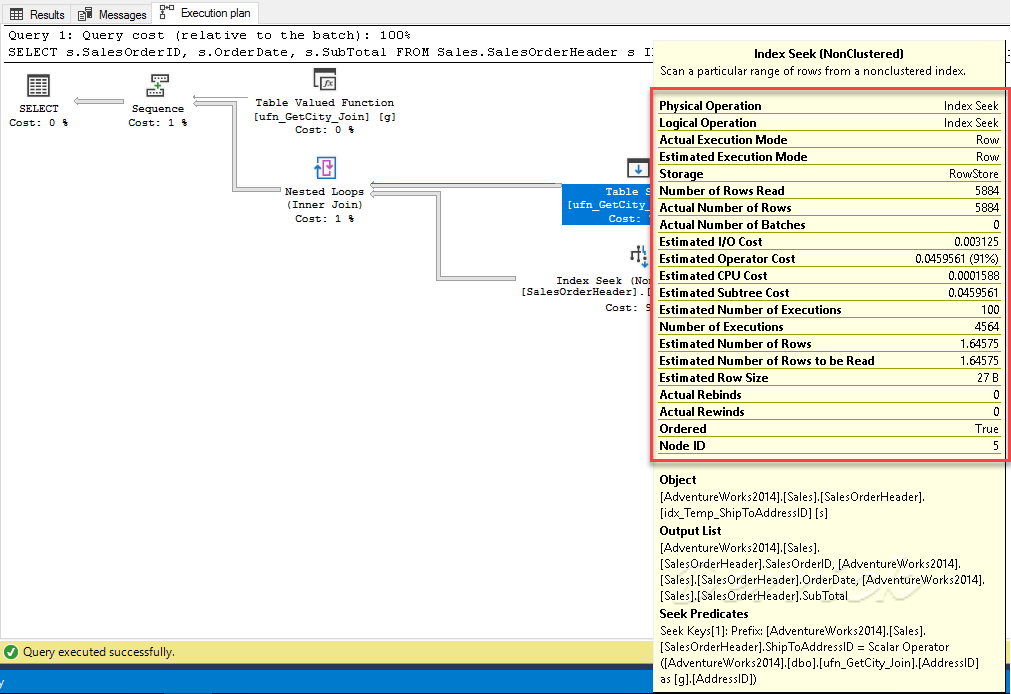 德瑞克:sql Server 學習筆記 Sql Server Interleaved Execution For Multi Statement Table Valued Functions