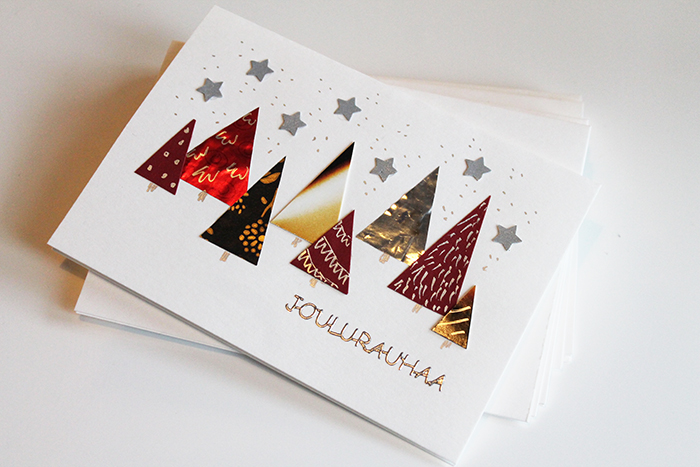 Madam B.C.: DIY: Helpot joulukortit 2017.