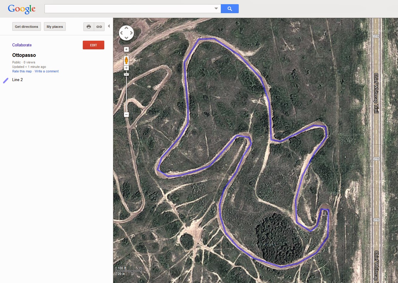 Sask Trail Riders: Creating GPS Tracks Tutorial - Drawing with Google Maps