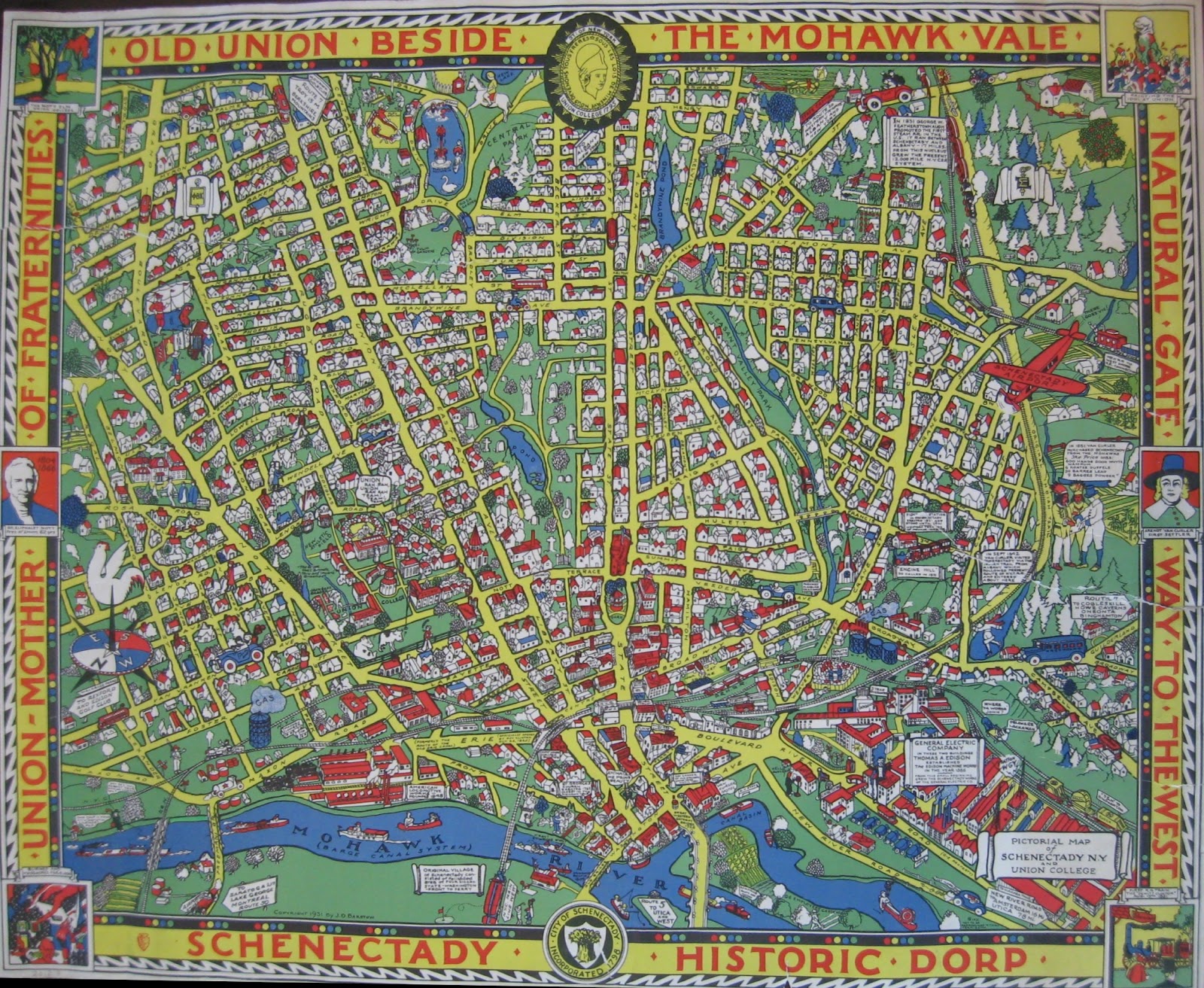 Schenectady Ny Map