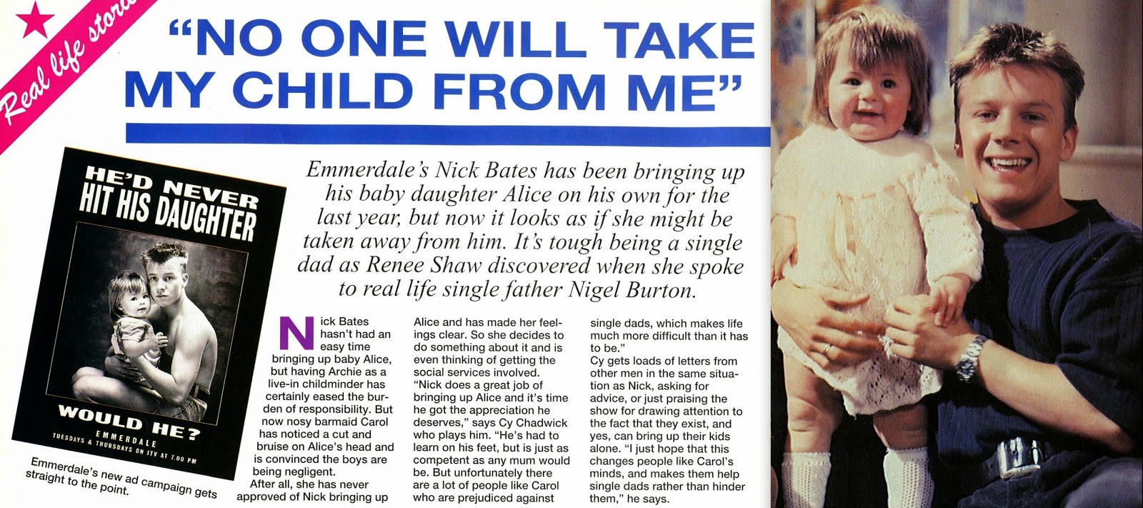 Emmerdale: No One Will Take My Child From Me