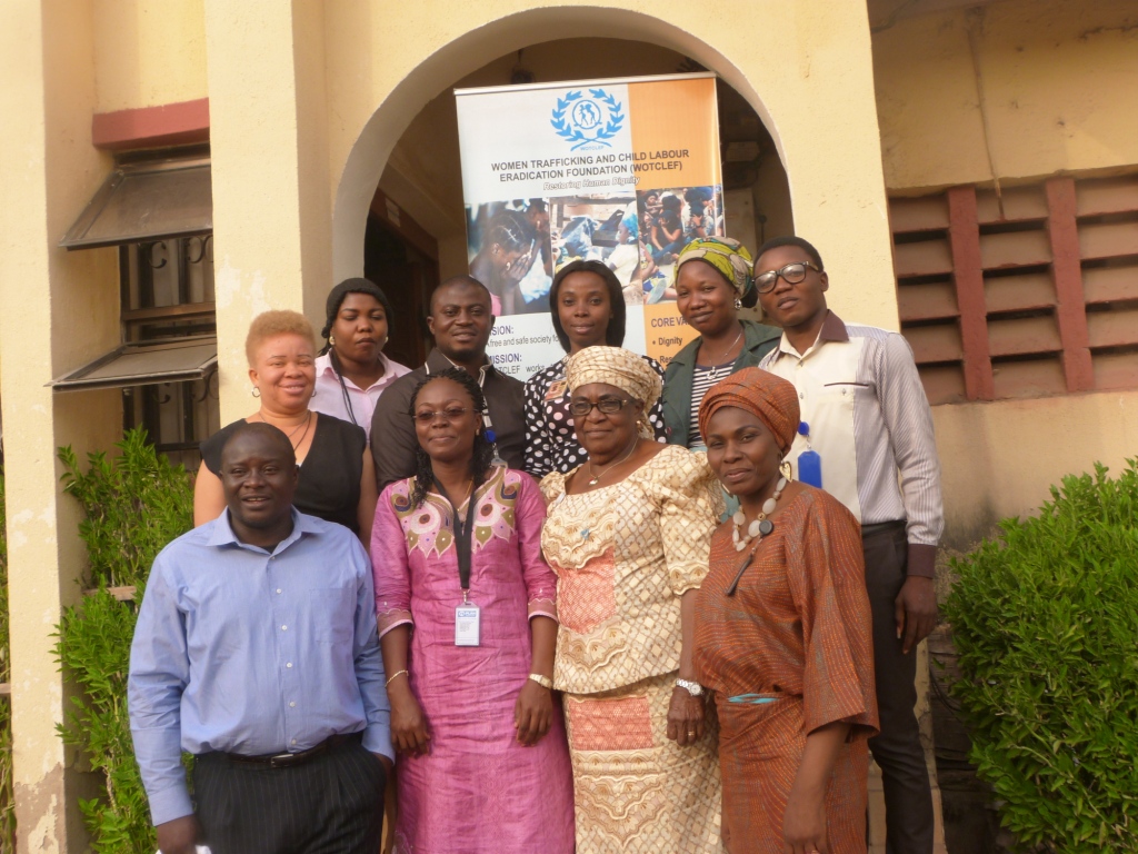 WOTCLEF NGO: The Regional project coordinator Melanie K. Gnandi and the ...