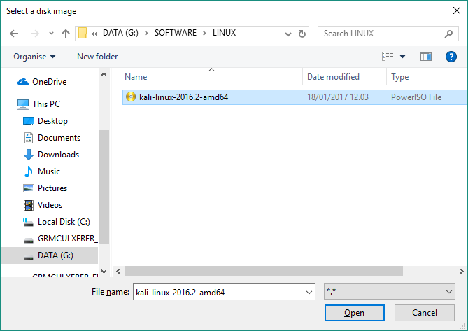 cara membuat kali linux portable di flashdisk