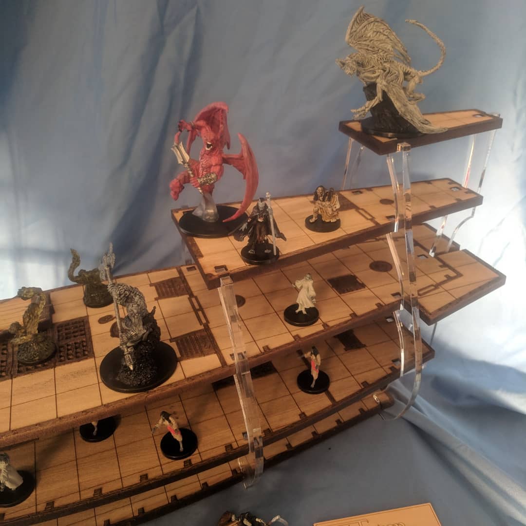 Confraria dos RPGs: Grid de barco para RPG