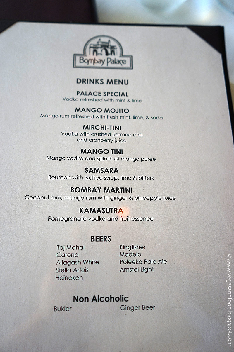 Bombay Palace - Beverly Hills - Vegas and Food