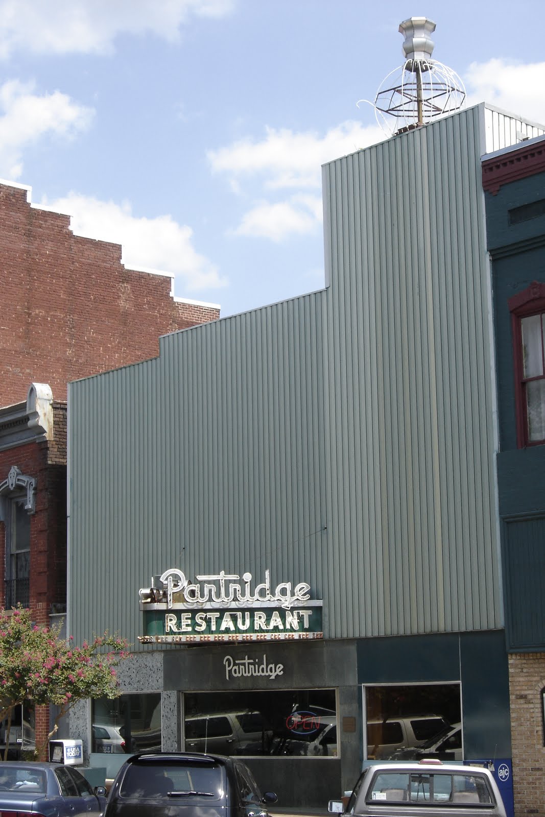 Places To Go, Buildings To See: Partridge Restaurant - Rome, Georgia