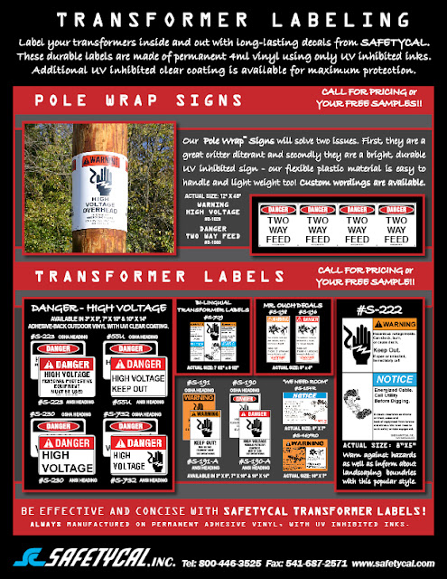 SAFETYCAL, INC.: Transformer Labeling