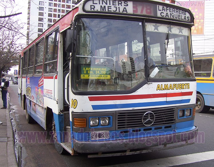 Colectibus - Zona de Buses: LINEA 378