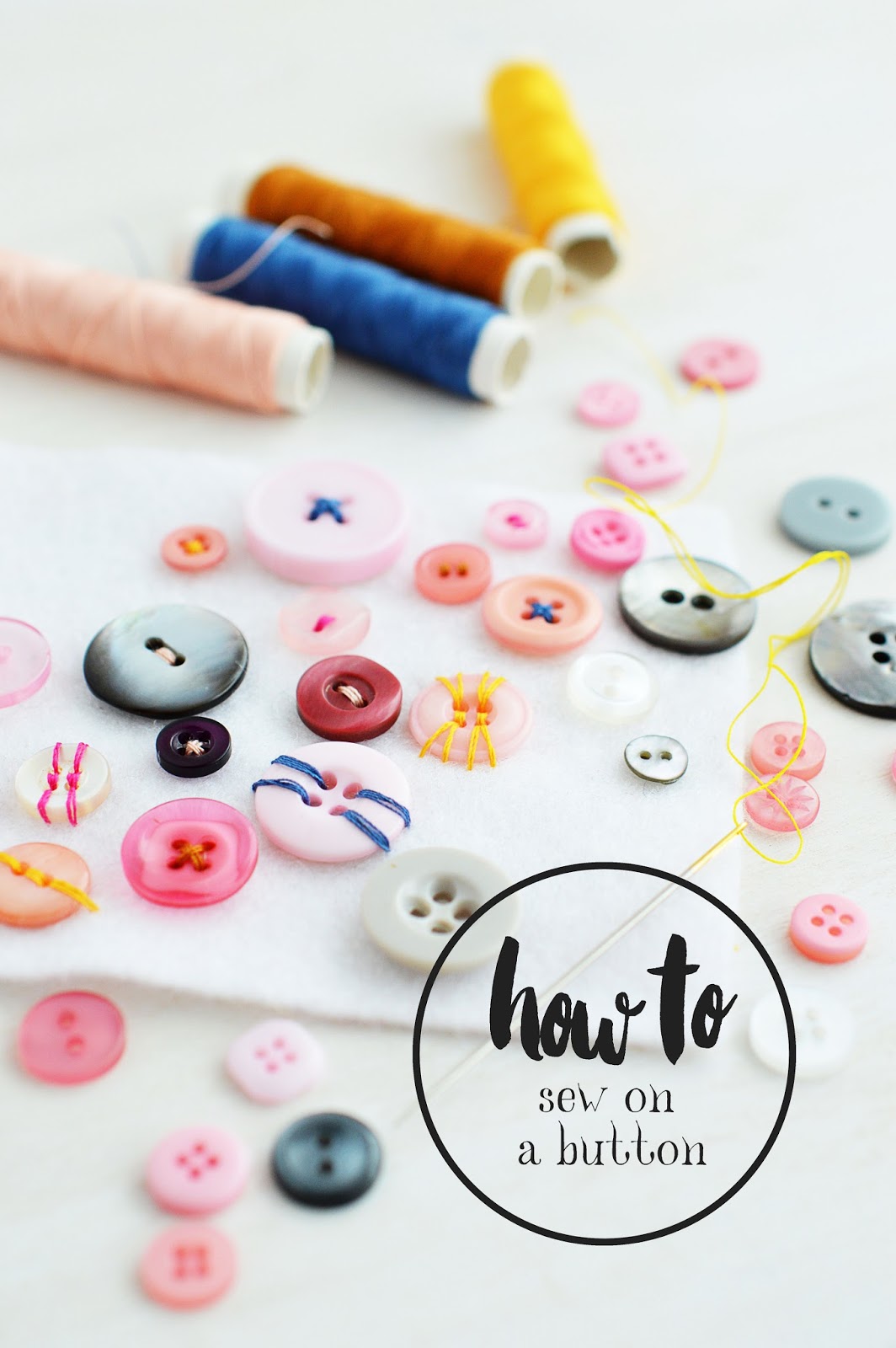 Crafter's Know-How | SEWING ON A BUTTON - Motte