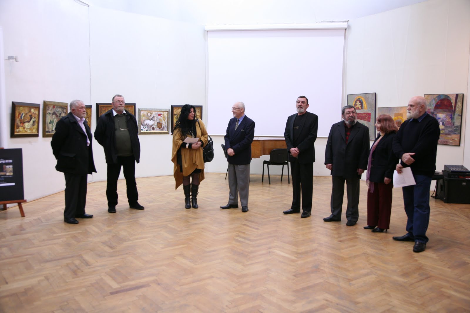 ANGELA BACIU: Cu Valentin Ciuca, Liliana si Valeriu Gonceariuc