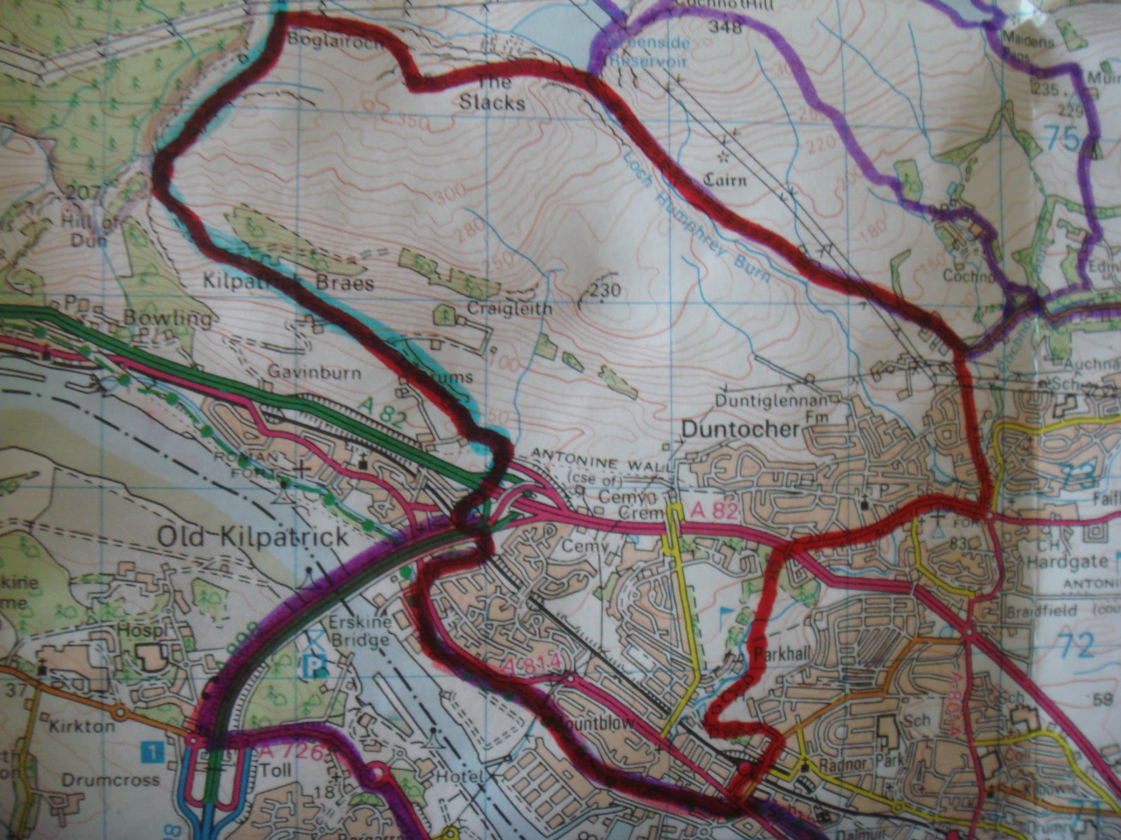 Cycling Meditations: Dalmuir Loop (via The Slacks)