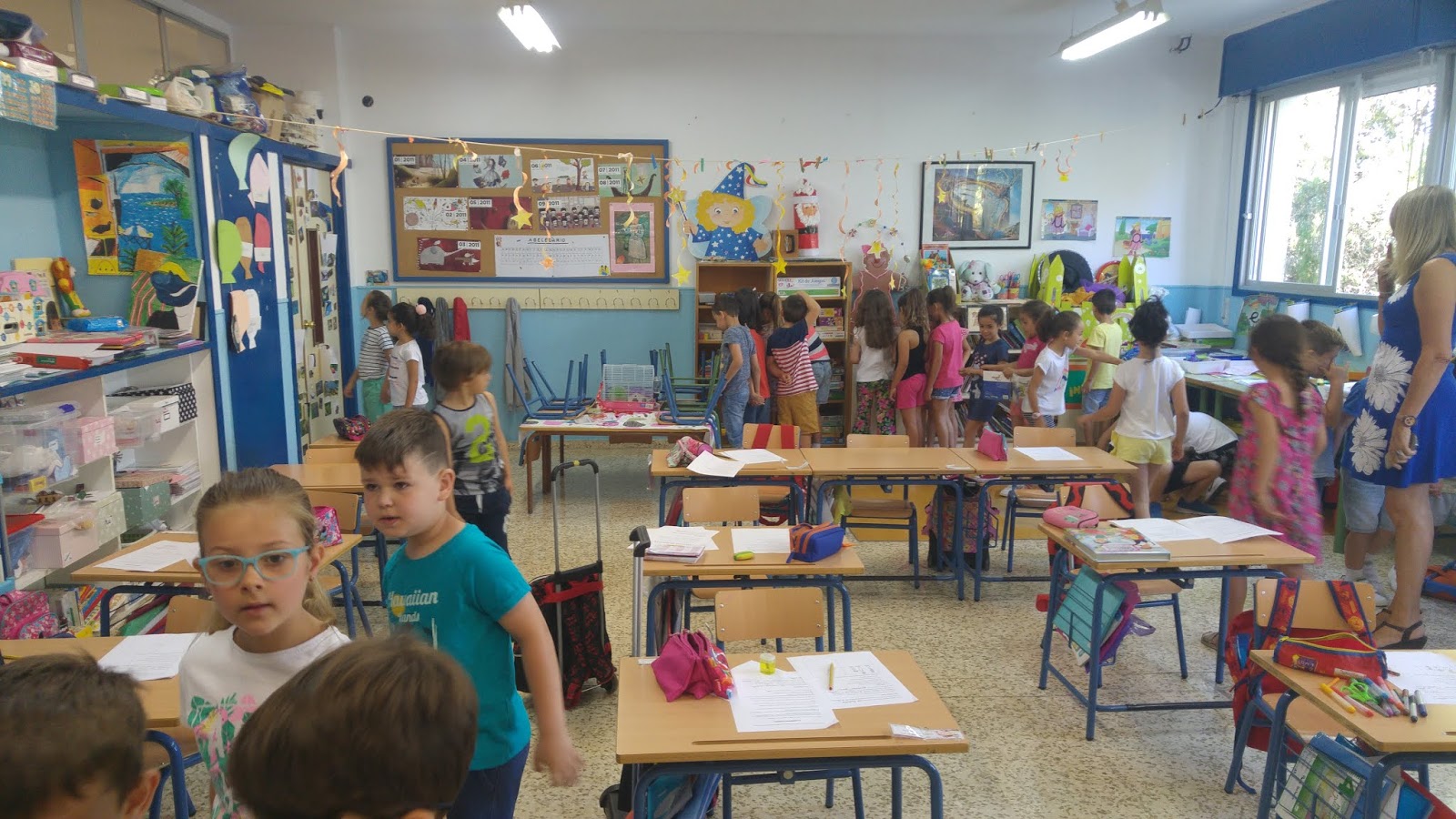 Relatos de aula: Visitamos las clases de Primaria