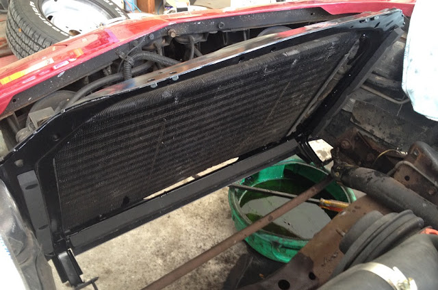 1976 Corvette Stingray: Restore, Repair, Detail: Replacing the Radiator ...