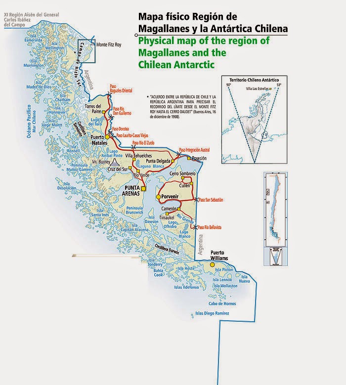 Geografía de Chile y el mundo: XII Región de Magallanes y la Antártica ...
