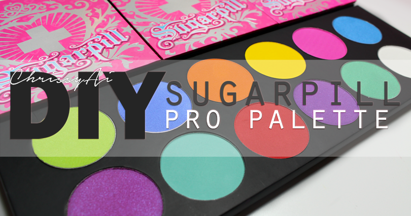 ChrissyAi: DIY Sugarpill Pro Palette - Ben Nye 12 Color Palette from ...
