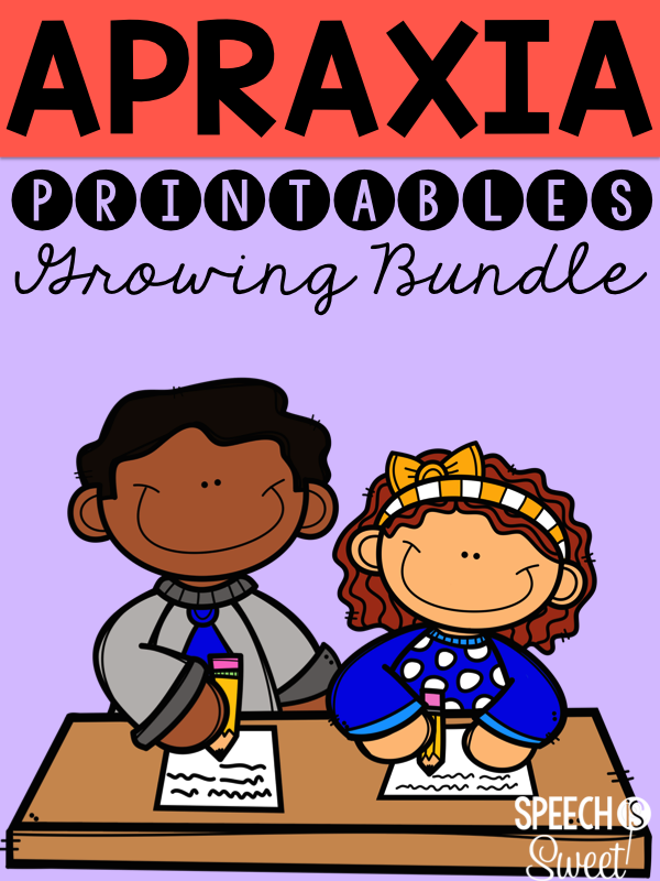 Easter Apraxia - Speech is Sweet