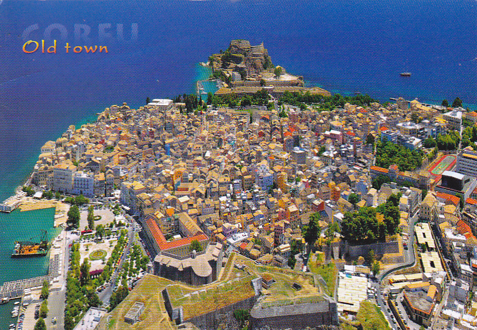 My UNESCO World Heritage Postcards: Greece - Old Town of Corfu