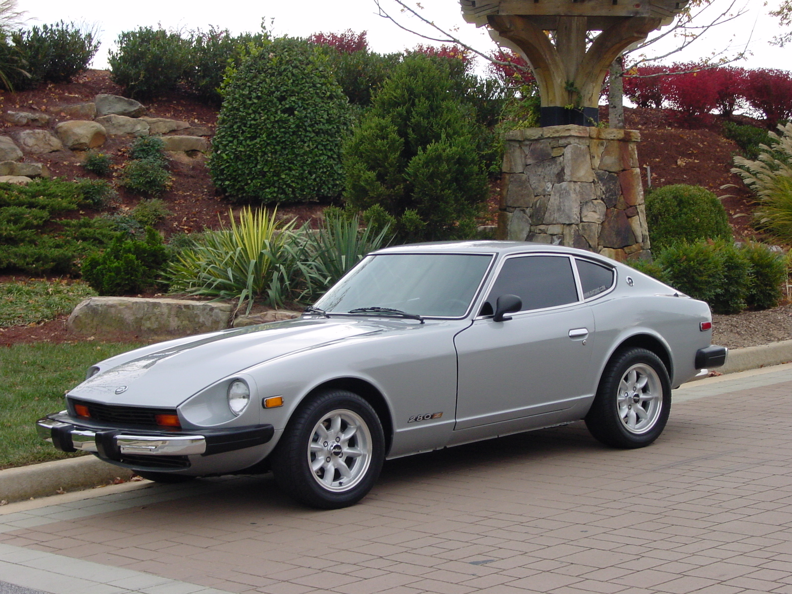 There's always one that's here to screw up the program.: Datsun 280Z...