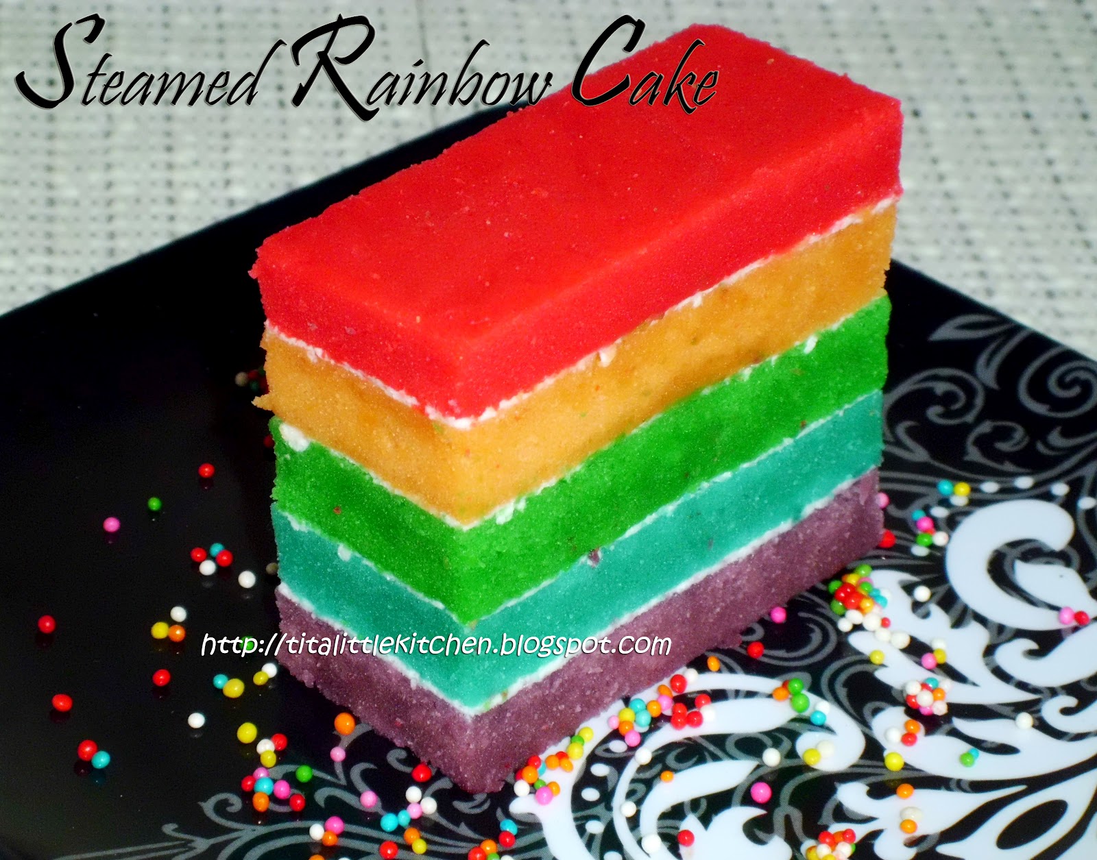 Resep Rainbow Cake Resep Rainbow Cake