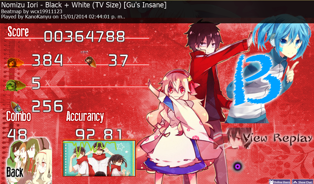 Skin : Kagerou Days - By KanoKanyu ~ Skins Anime para Osu!