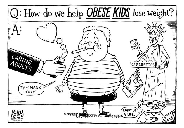 _Black_Acrylic: Kelly's editorial cartoons