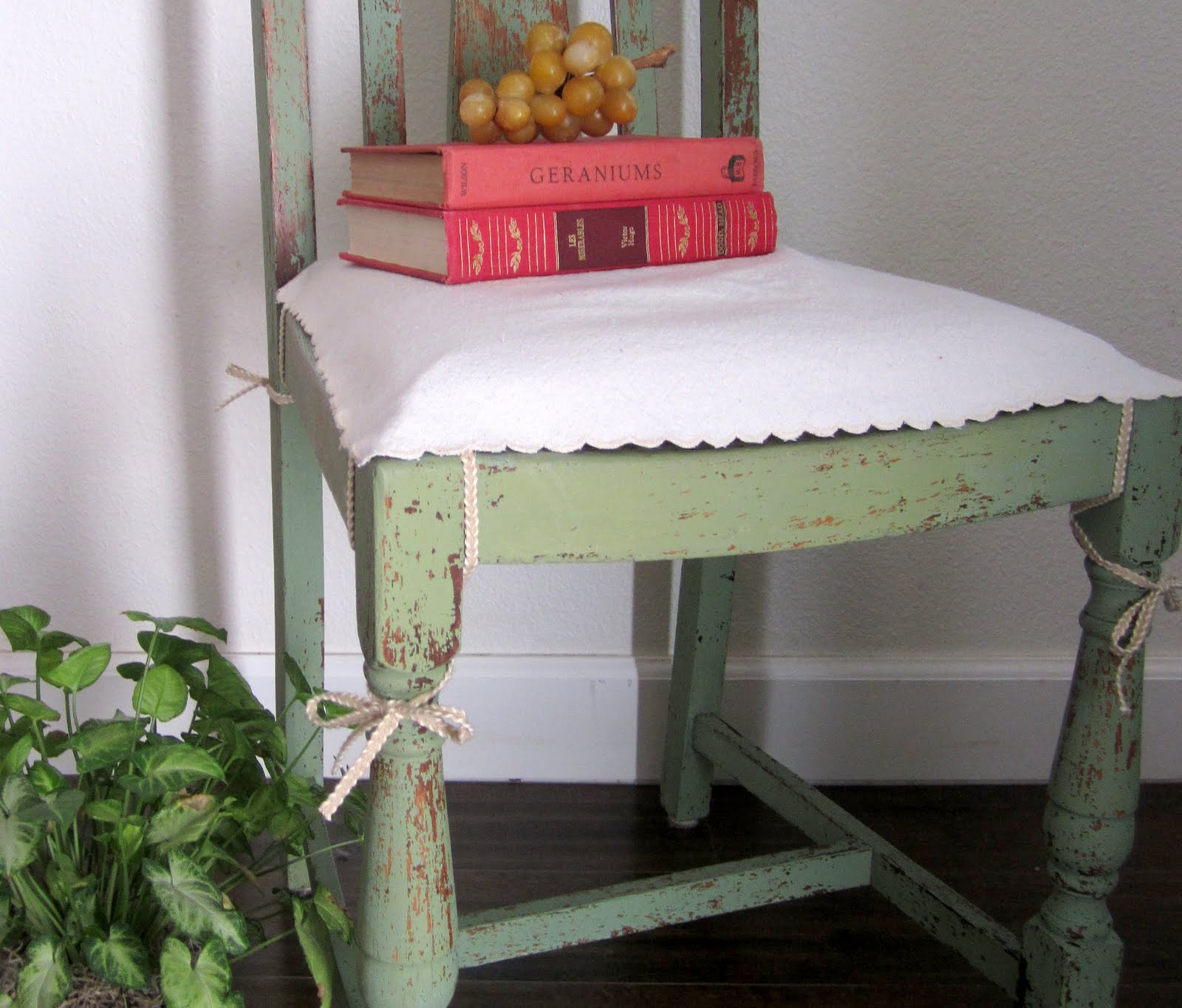 The Happy Fuchsia: My First Milk Paint Project