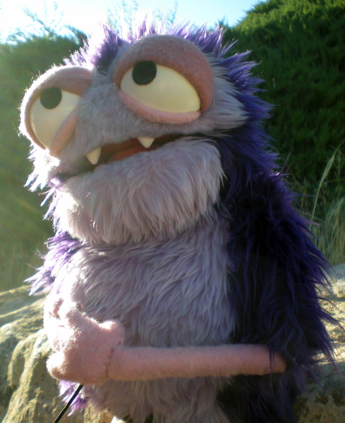 The Golden Glue Gun: Purple Were-Muppet