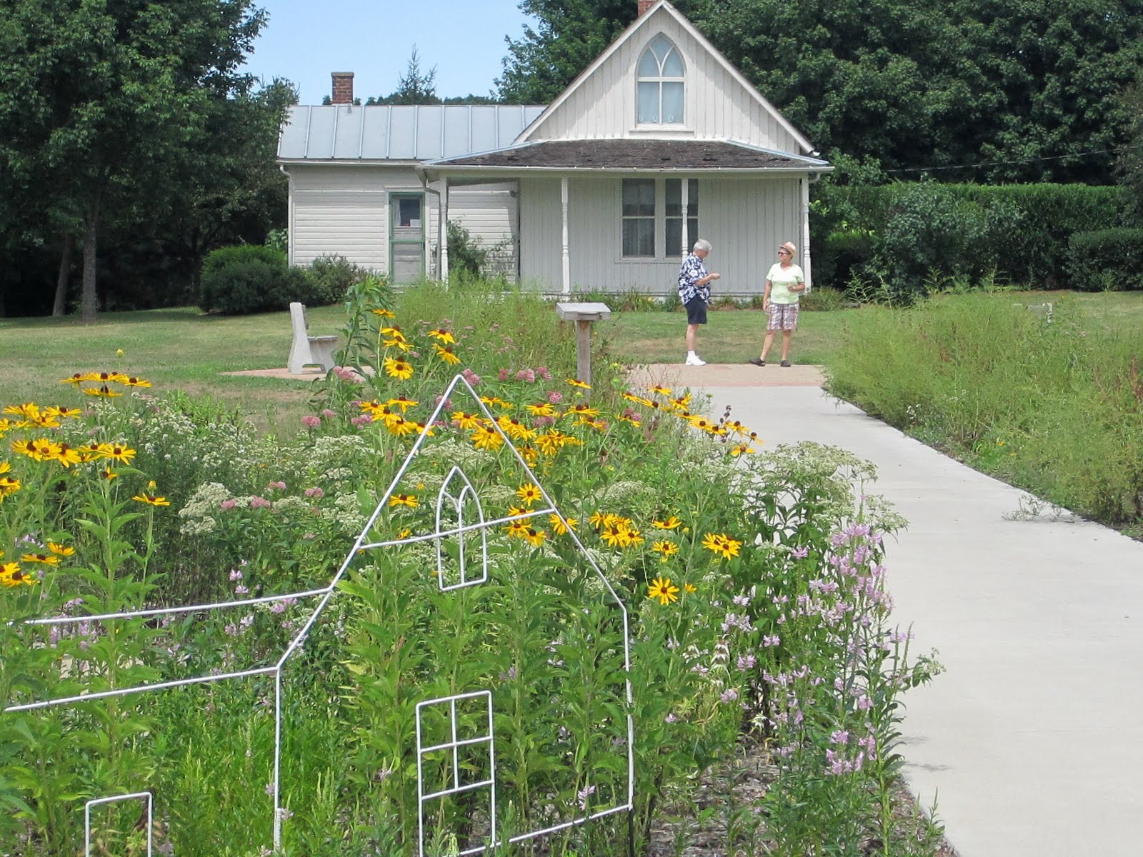 Hasty Pics: American Gothic House Center - Eldon, Iowa